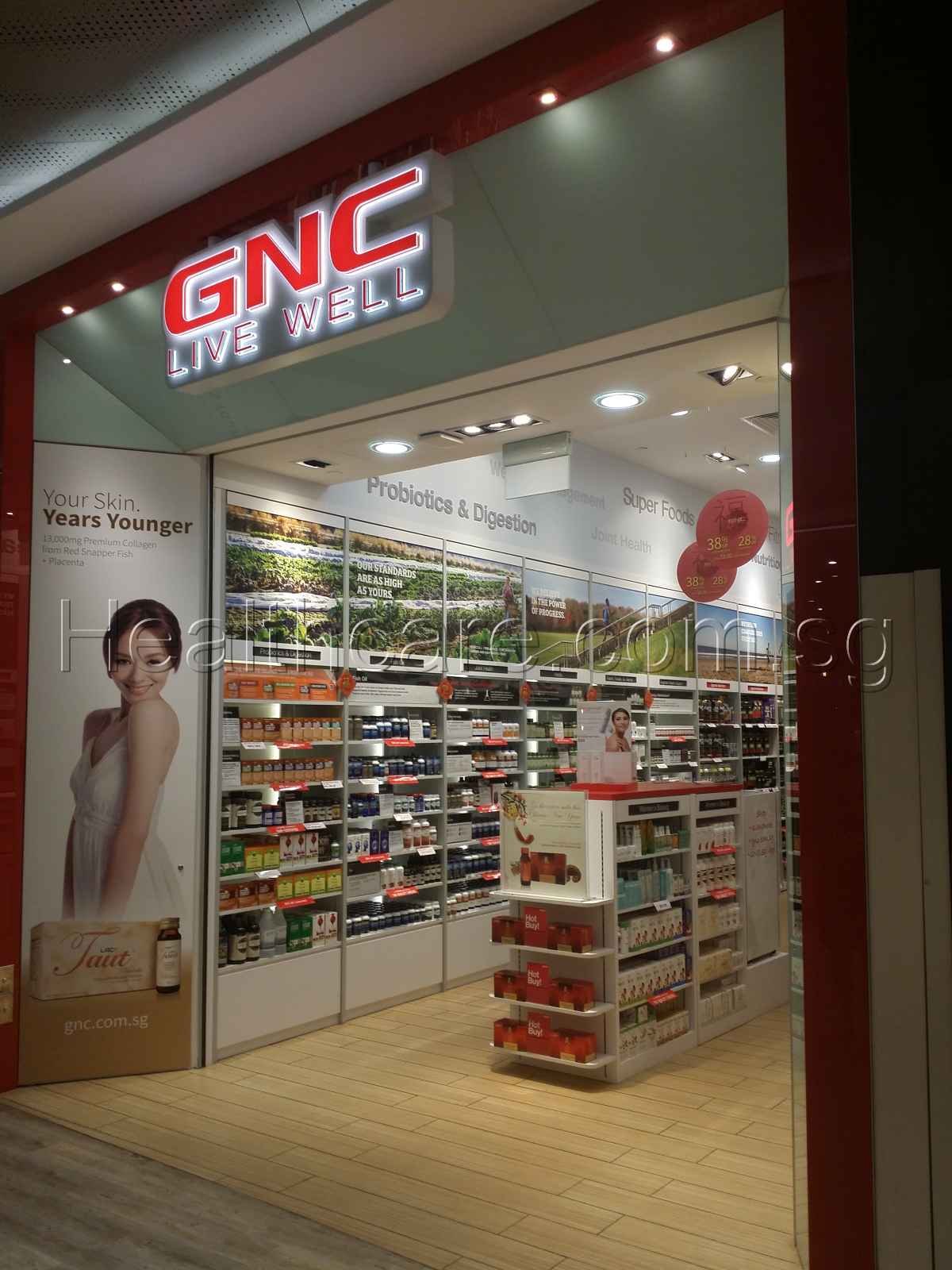 GNC Live Well @ Waterway Point in Punggol • Health Supplements